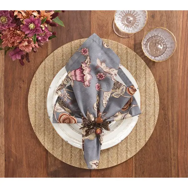 KIM SEYBERT Paisley Vine Cotton Printed Napkin