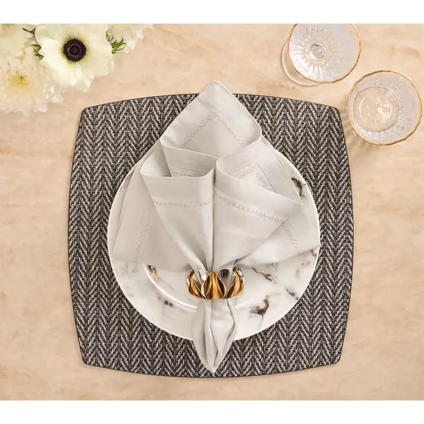 KIM SEYBERT Enigma Metal Napkin Ring