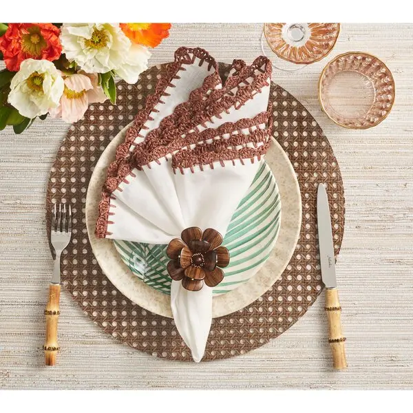 KIM SEYBERT Reed Round Placemat