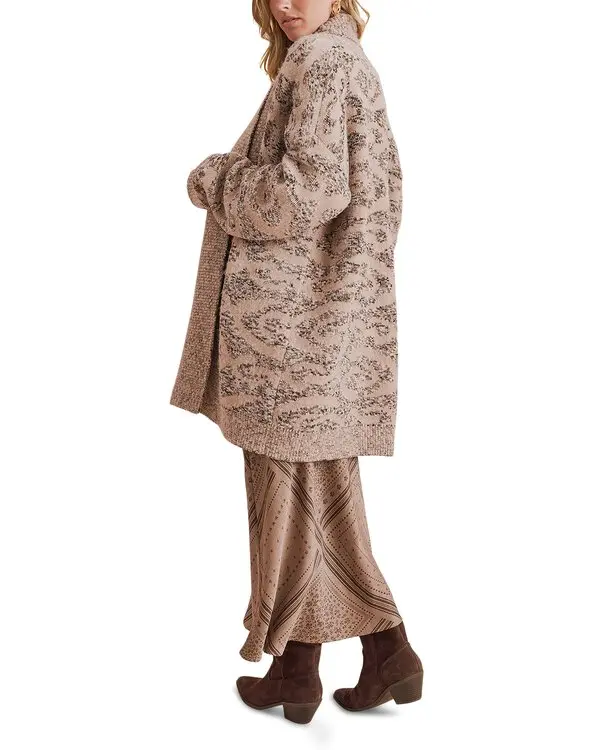 Splendid Desiree Printed Belted Cardigan