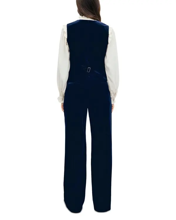 Gerard Darel Jae Velveteen Vest