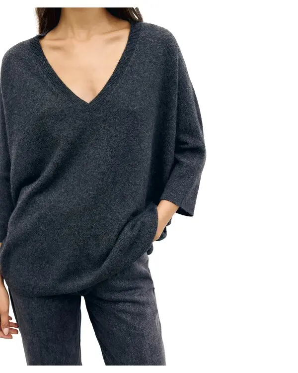 Gerard Darel Resa Cashmere V Neck Sweater