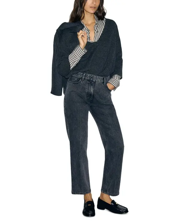 Gerard Darel Resa Cashmere V Neck Sweater