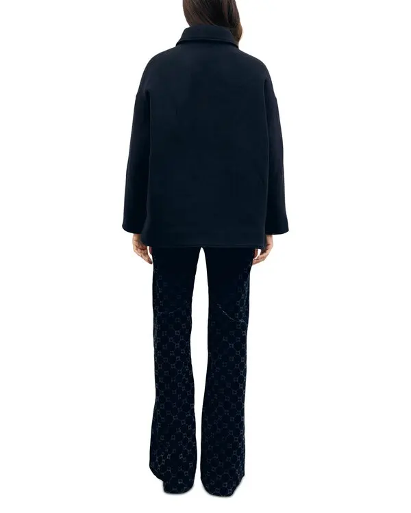 Gerard Darel Alee Wool Blend Coat