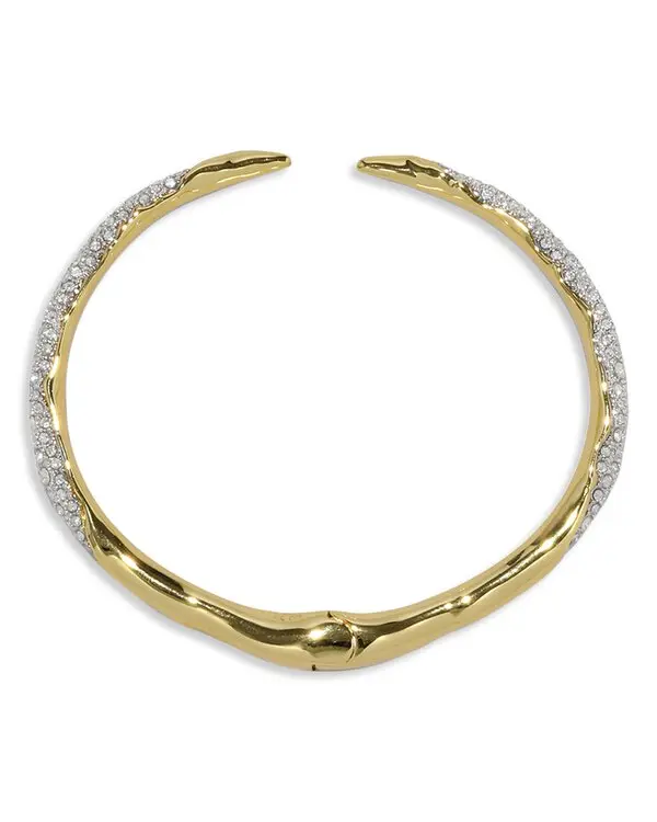 Alexis Bittar Solanales Crystal Spear Cuff Bracelet