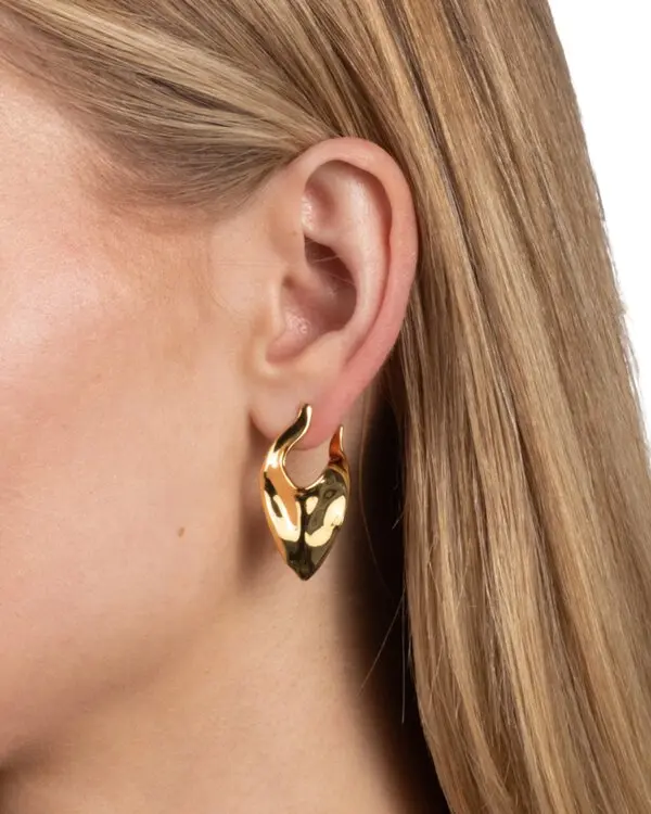 Alexis Bittar Molten Shield Drop Earrings