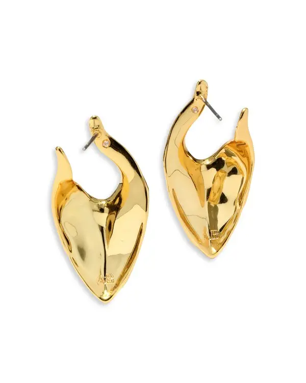 Alexis Bittar Molten Shield Drop Earrings