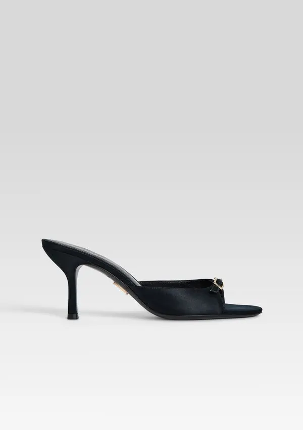 Retrofete Fernanda Silk Sandals With Buckle Detail