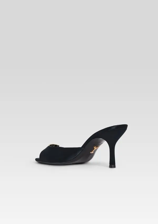 Retrofete Fernanda Silk Sandals With Buckle Detail