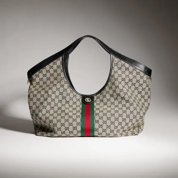 Gucci Giglio Large Tote Bag Gg Canvas