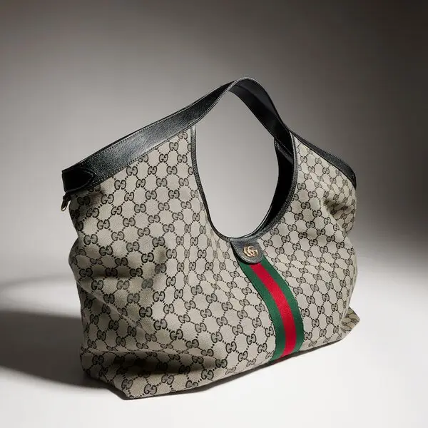 Gucci Giglio Large Tote Bag Gg Canvas