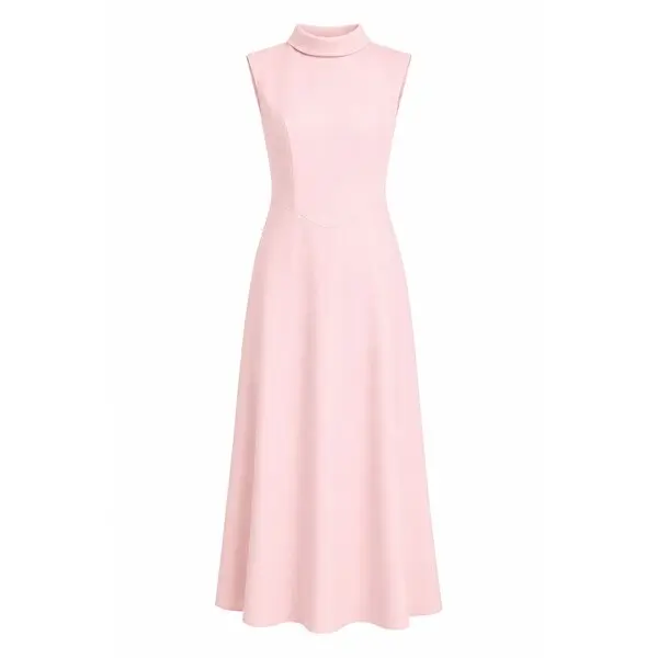 BAIJAN Rose Cloud Maxi Dress