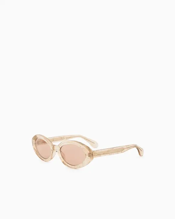 Giorgio Armani Women’s Oval Sunglasses
