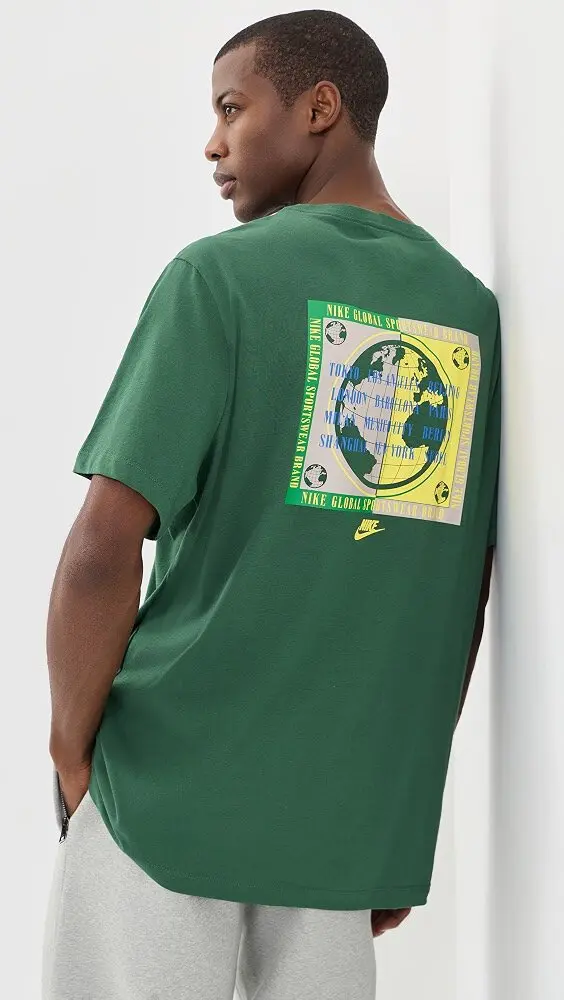 Nike Global Graphic Tee - Fir