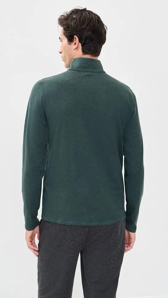 Vuori Ponto 1/2 Zip Mock Neck Sweatshirt