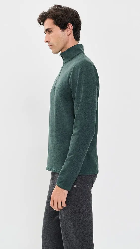 Vuori Ponto 1/2 Zip Mock Neck Sweatshirt