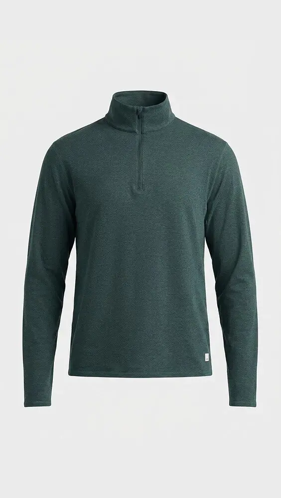 Vuori Ponto 1/2 Zip Mock Neck Sweatshirt