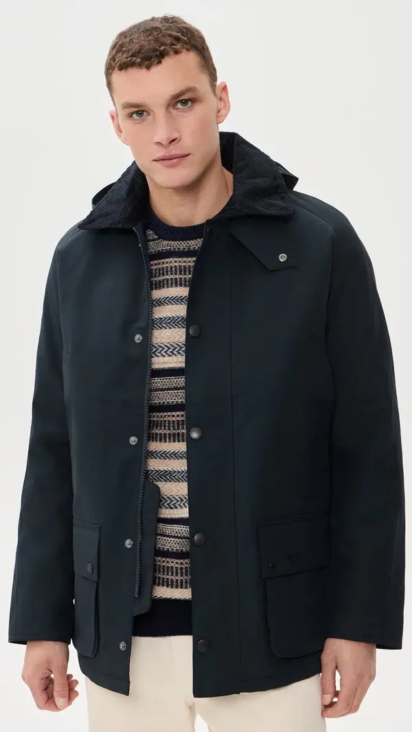 Barbour Winter Ashby Waxed Cotton Jacket