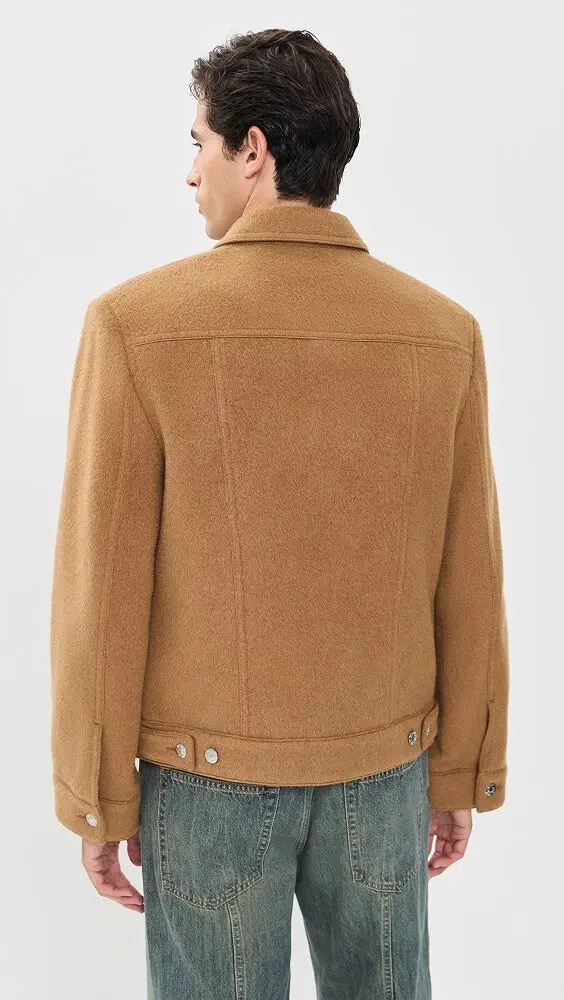 Helmut Lang Wool Trucker Jacket