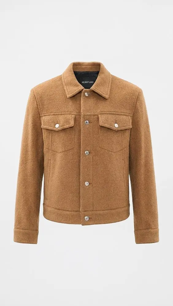 Helmut Lang Wool Trucker Jacket
