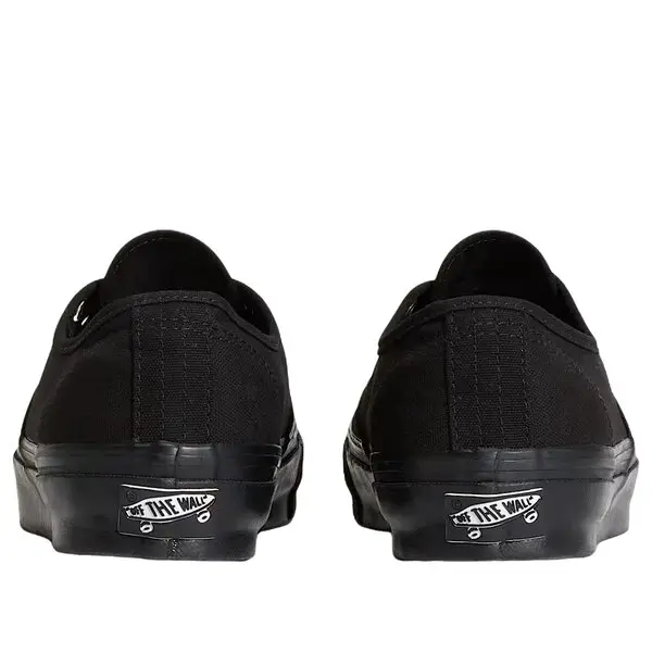 VANS Premium Authentic 'blackout' Sneakers - Black