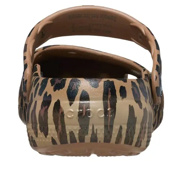 CROCS Classic Animal Ballet 'sepia Leopard