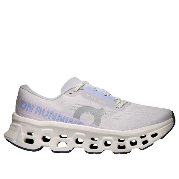On Cloudmonster 3 Wide 'frost Ivory