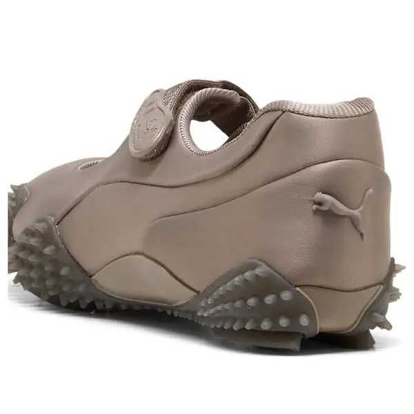PUMA Mostro Faye Satin Sneakers - Mouse Gray