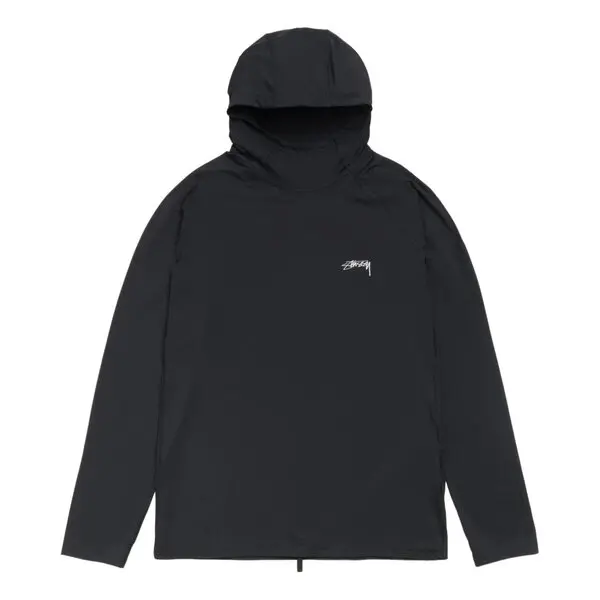 StÜssy Hooded Rash Guard - Black