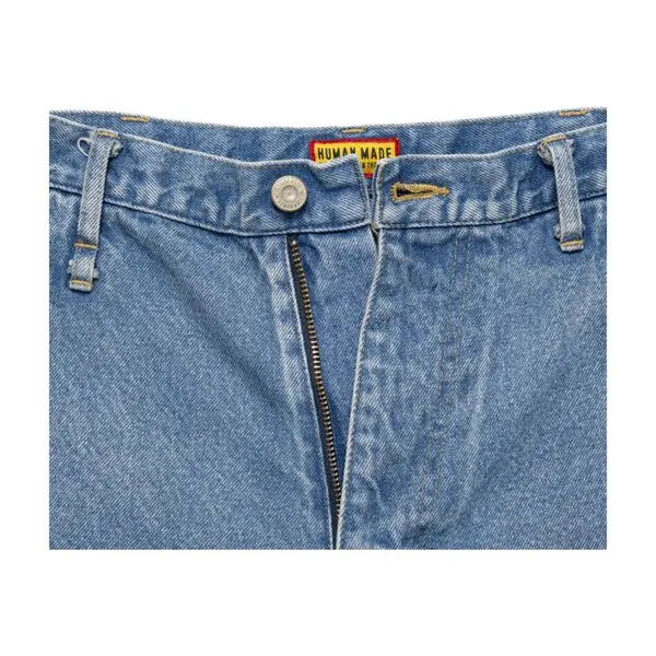 HUMAN MADE Wide Leg Denim Shorts
