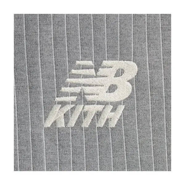 Kith X New Balance Braxton Zip Hoodie - Smoke