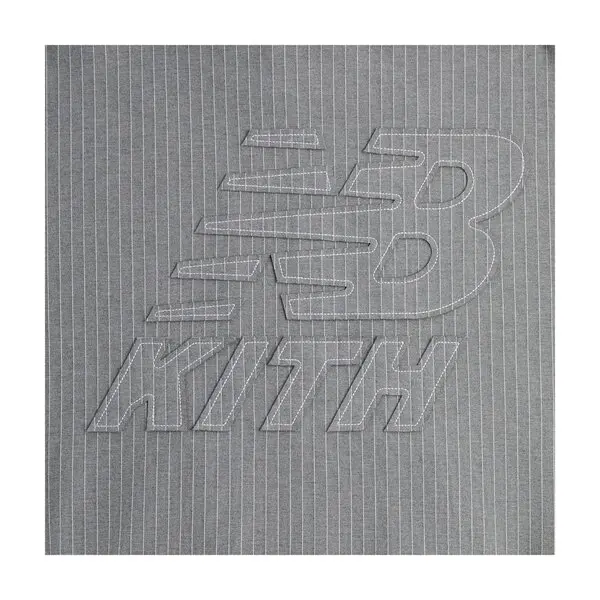 Kith X New Balance Braxton Zip Hoodie - Smoke