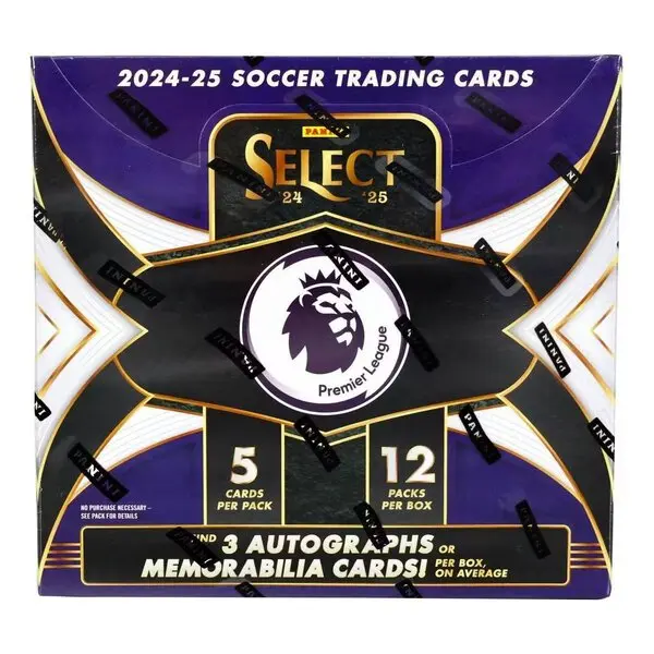PANINI Select Soccer 24-25 Premier League Epl Hobby Box