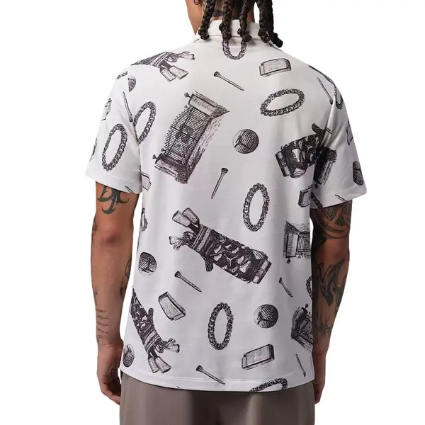JORDAN Dri-fit Polo 'sail Black