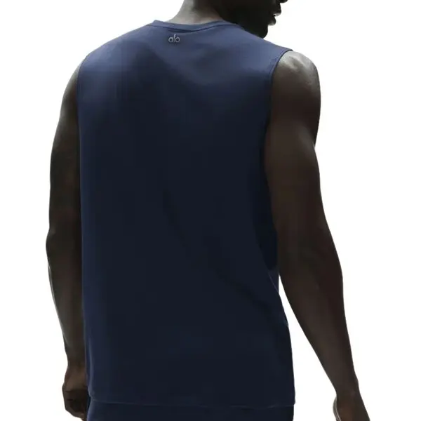 Alo Yoga Conquer Muscle Tank - Navy