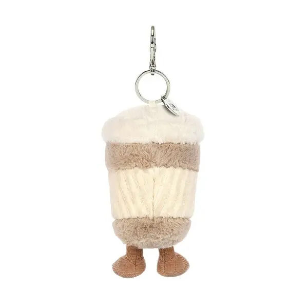 JELLYCAT Amuseables Coffee-to-go Bag Charm
