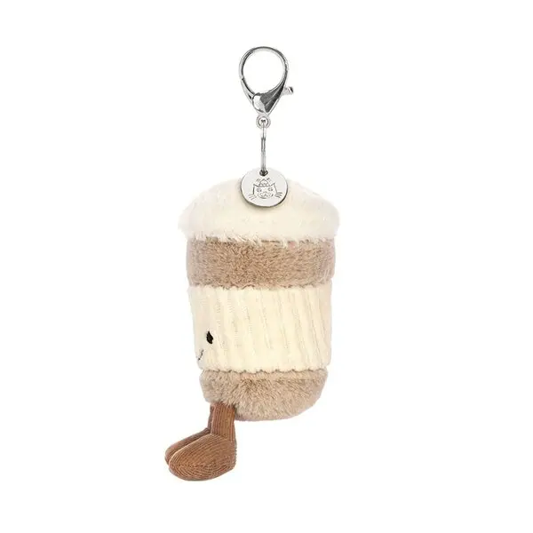 JELLYCAT Amuseables Coffee-to-go Bag Charm