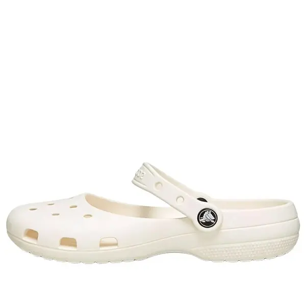 CROCS Classic Ballet Flats - Chalk