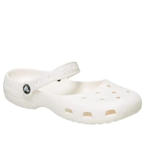 CROCS Classic Ballet Flats - Chalk