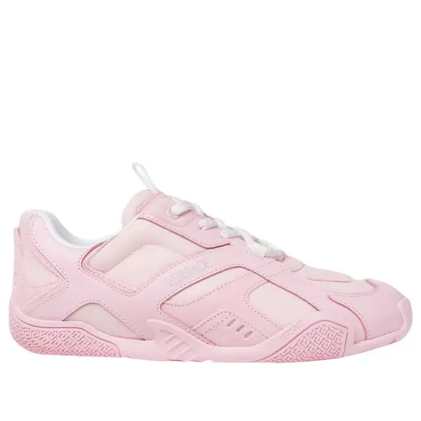Versace Galaxia Leather Sneakers - Pink