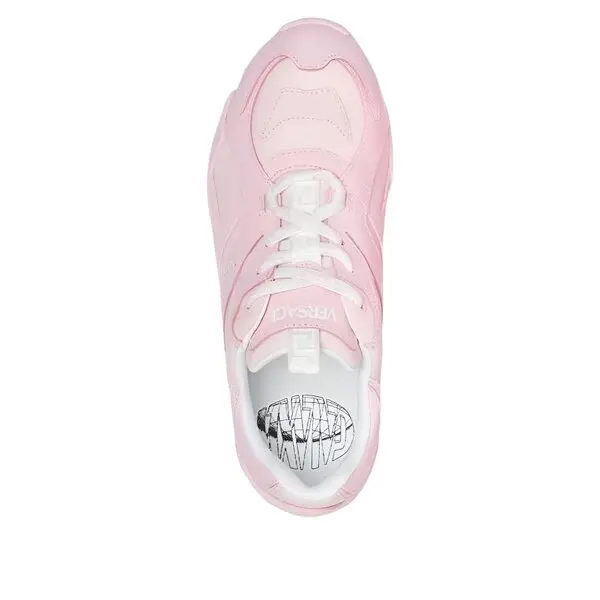 Versace Galaxia Leather Sneakers - Pink