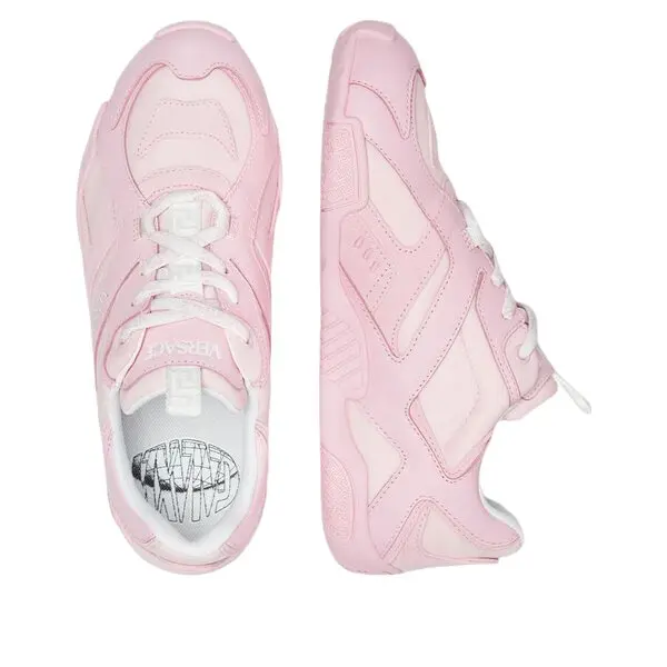 Versace Galaxia Leather Sneakers - Pink