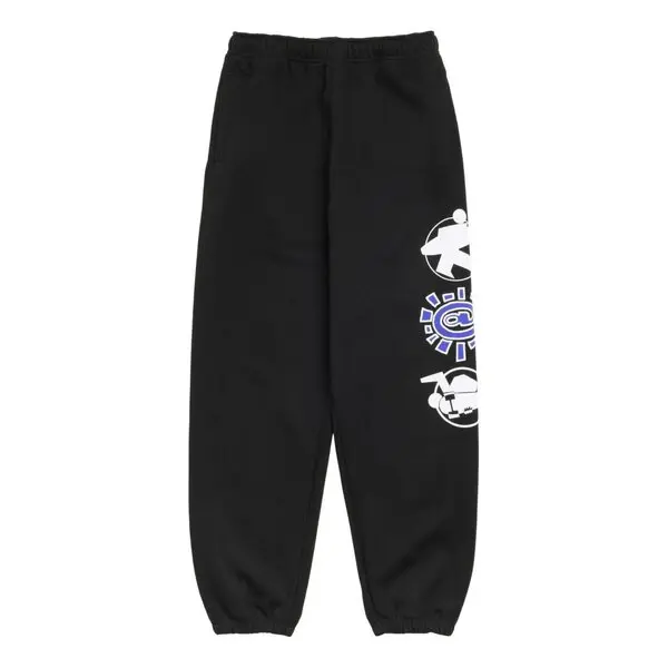 StÜssy X Always Do What You Should Do Stack Sweatpants - Black