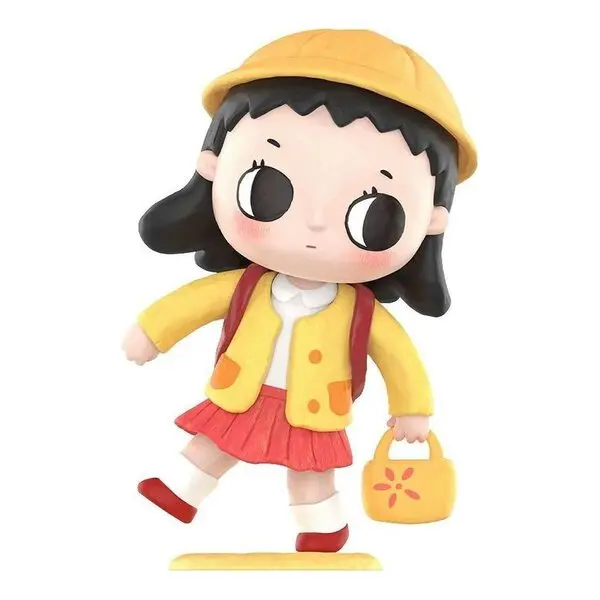 POP MART Nyota X Chibi Maruko Chan Series Figures 'my Name Is Maruko