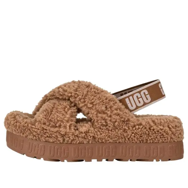 UGG Oh Fluffita Cross Strap Sandals