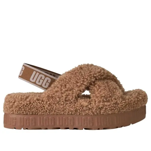 UGG Oh Fluffita Cross Strap Sandals