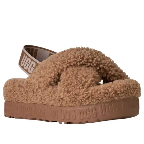 UGG Oh Fluffita Cross Strap Sandals