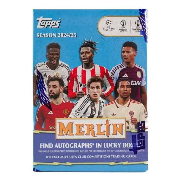 TOPPS Merlin Soccer 24-25 Uefa Club Competitions Blaster Box