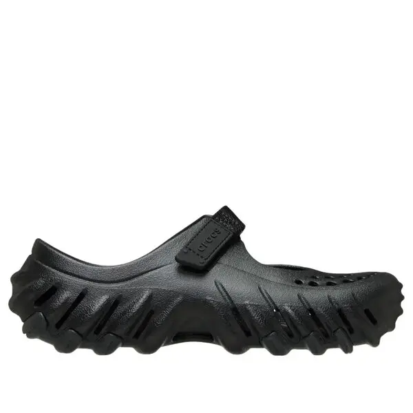 CROCS Echo Mary Jane Slides - Black