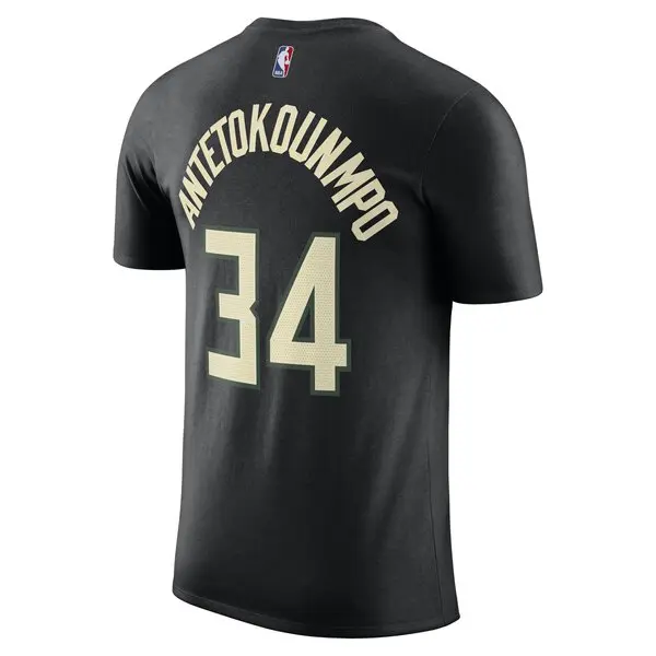 JORDAN Nba Milwaukee Bucks Statement Edition T-shirt